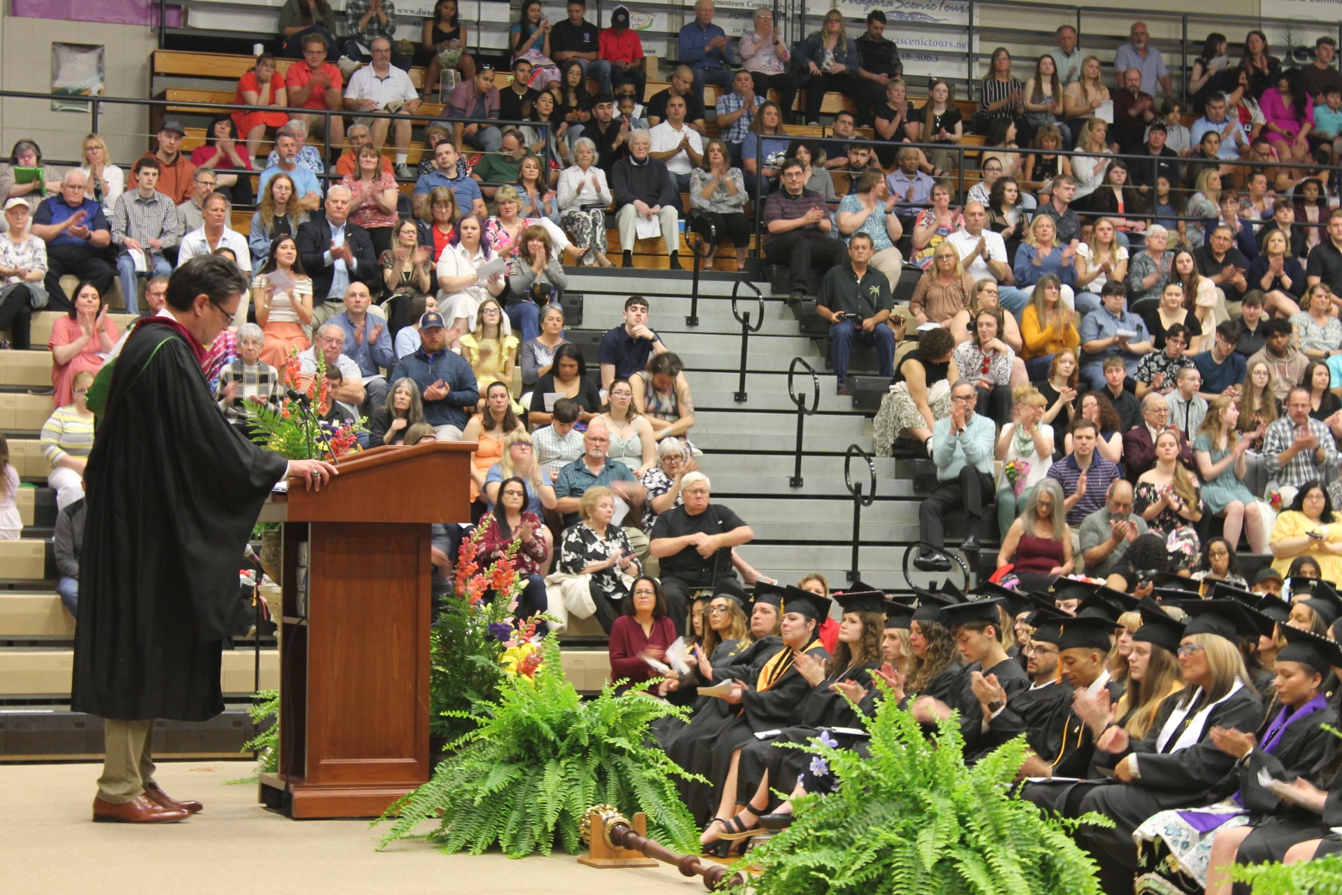 Sports editor Kindberg shares wit, wisdom with JCC grads | News, Sports ...